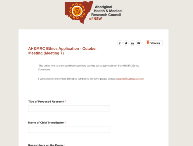 AHMRC Unveils New Ethics Software: Submittable