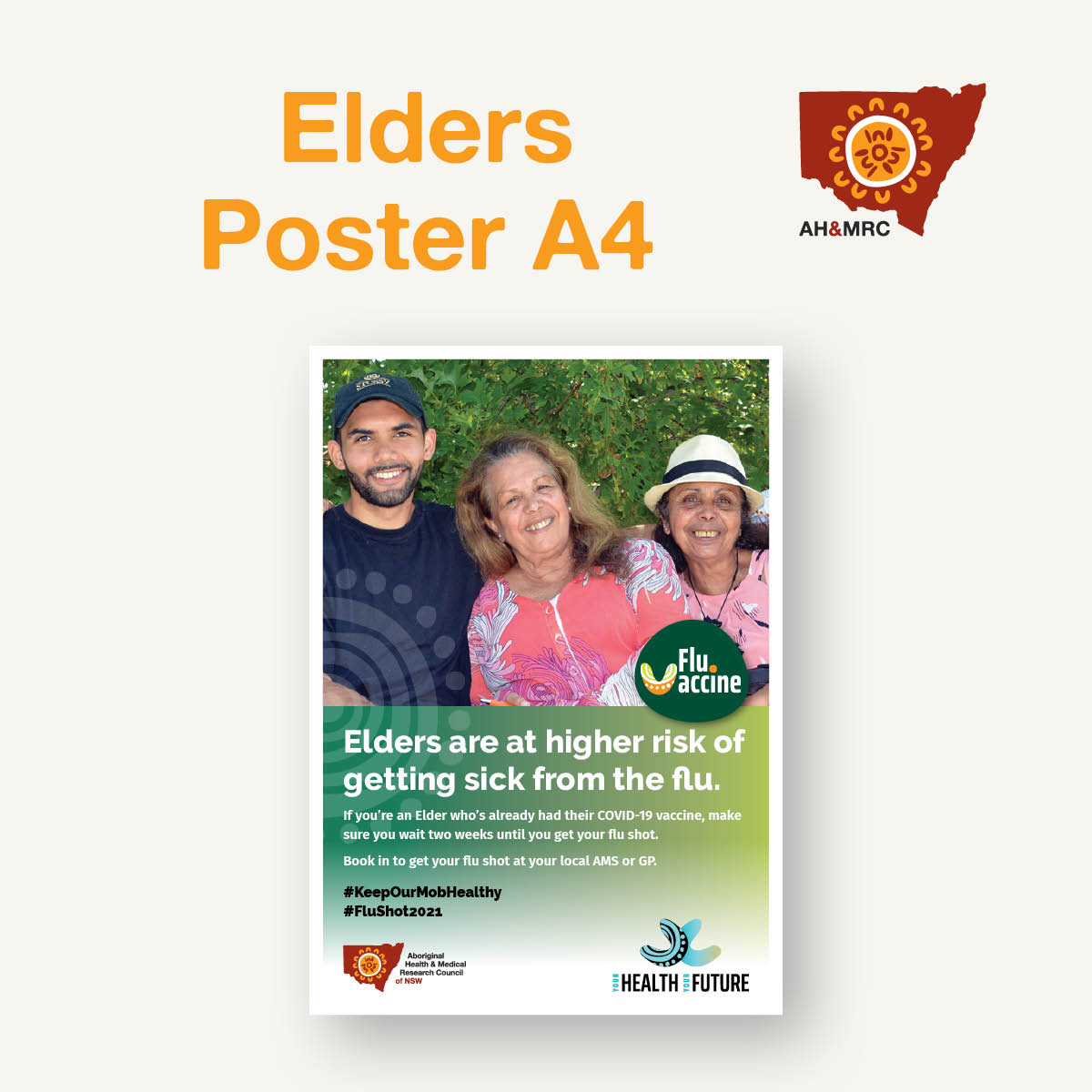 Elders poster A4 - AH&MRC