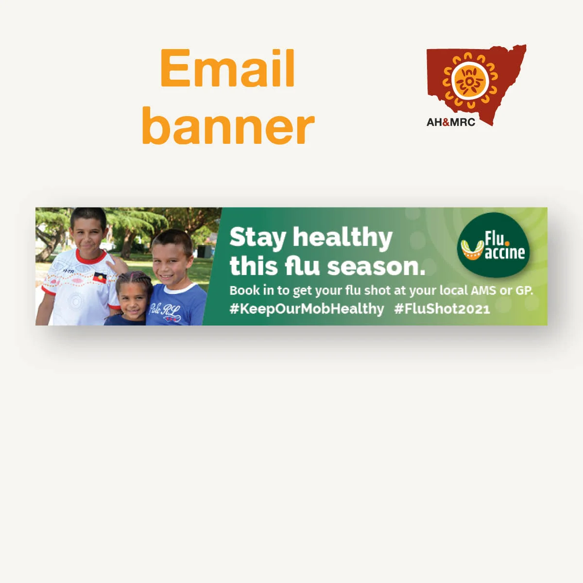 Email banner - AH&MRC
