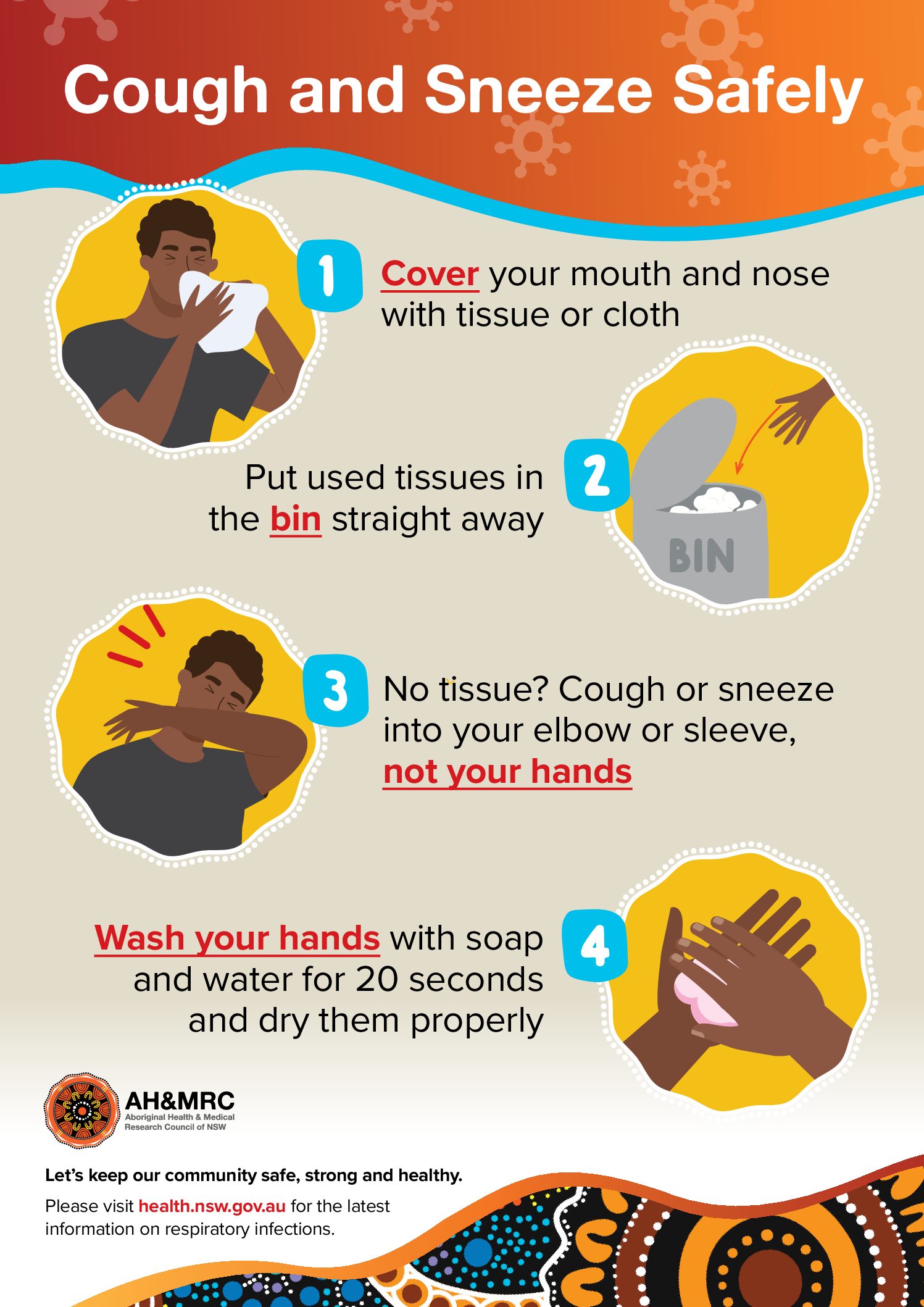 How to Cough and Sneeze Safely - AH&MRC