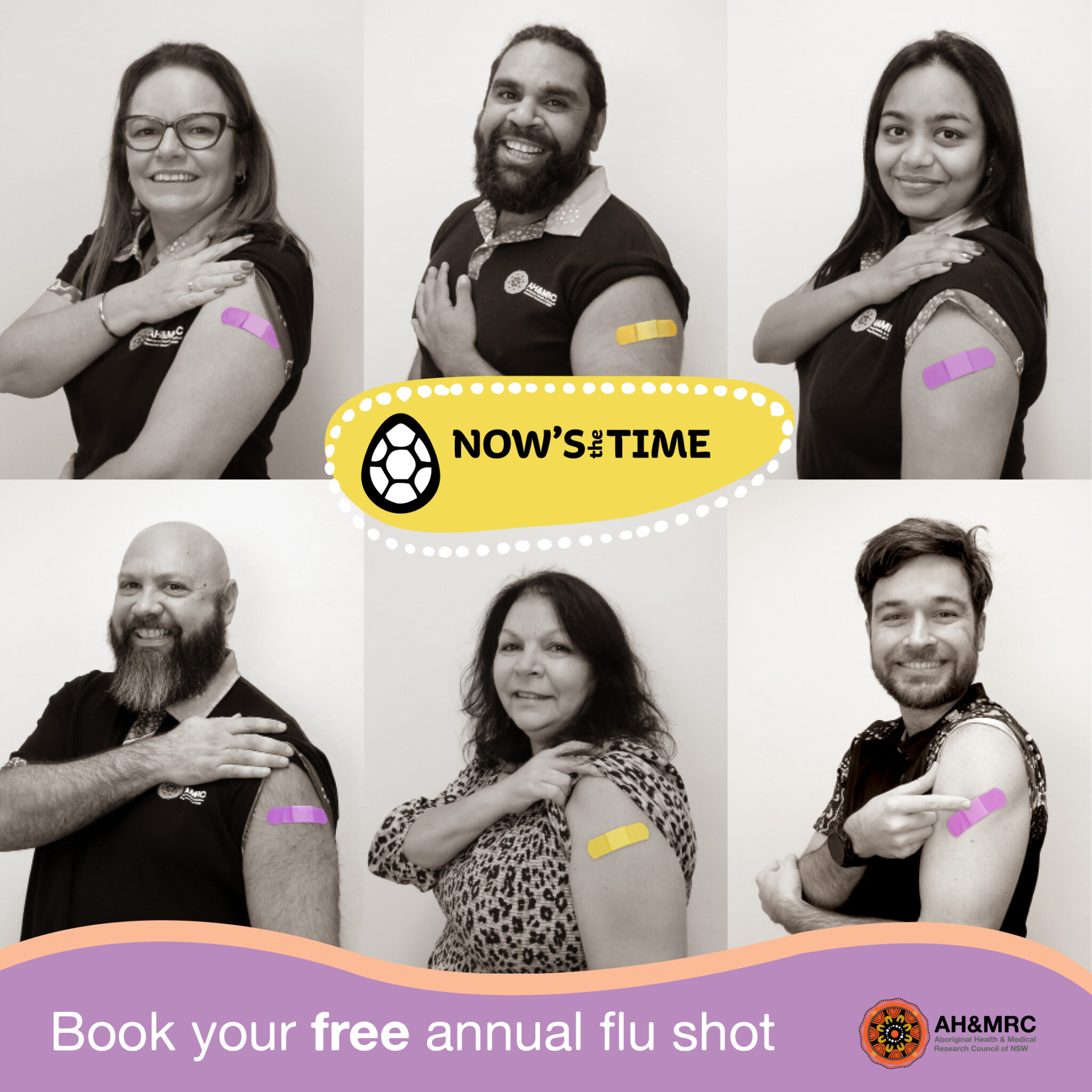 “Now’s the Time” Flu Vaccination Resources - AH&MRC