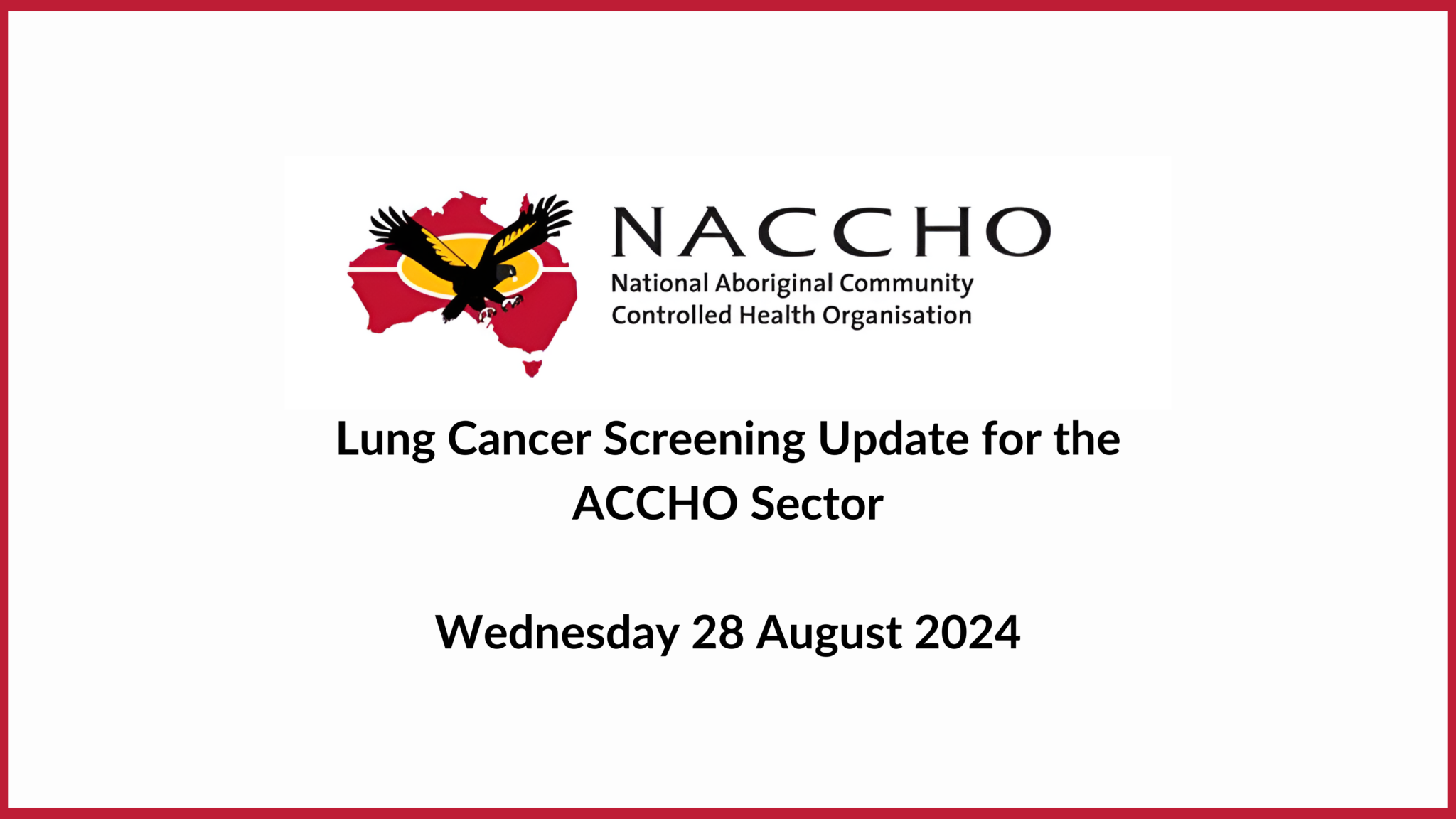 NACCHO Webinar: Lung Cancer Screening for ACCHOs
