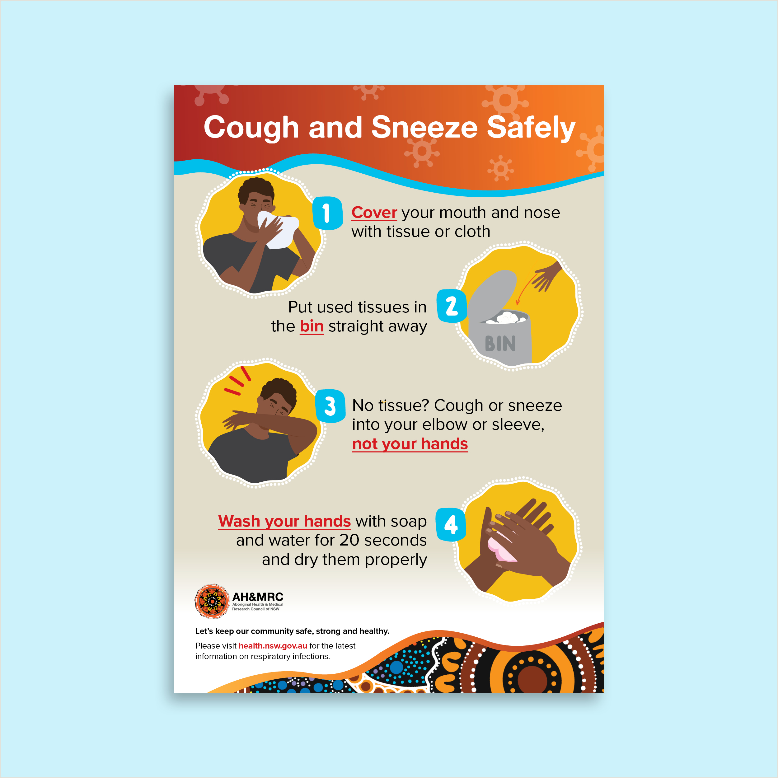 How to Cough and Sneeze Securely- AH&MRC